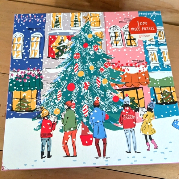 Galison | Games | Christmas Carolers 00 Piece Puzzle By Galison | Poshmark